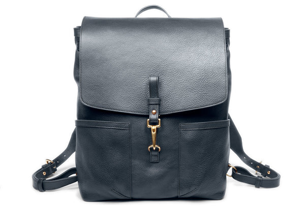 Leather Knapsack - Handmade Leather Bag Leather Knapsack - Handmade Leather Bag