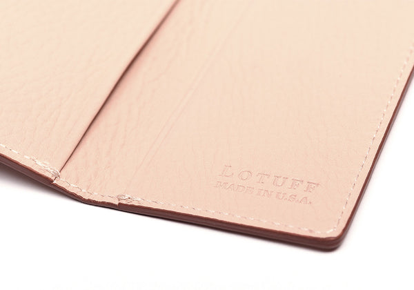 Leather Folding Card Wallet - Handmade Leather Business Card Holders