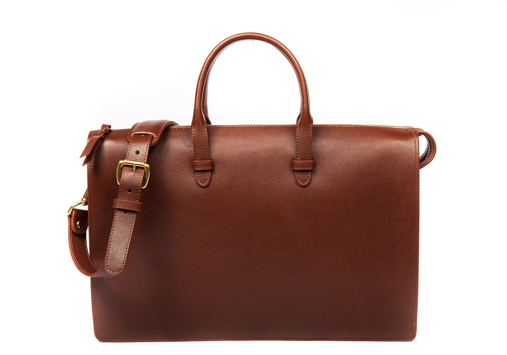 The Triumph Briefcase - Handmade Leather Briefcase and Bag