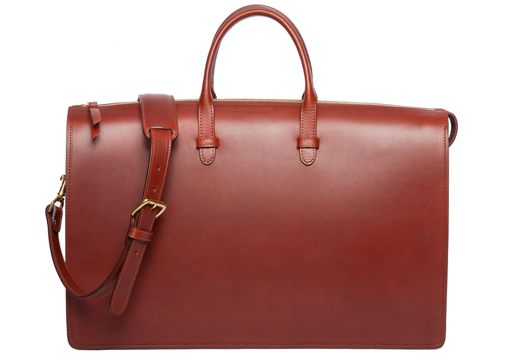 The Triumph Briefcase - Handmade Leather Briefcase and Bag