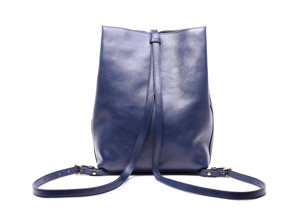 The Sling Backpack - Handmade Women's Leather Backpack and Bucket Bag
